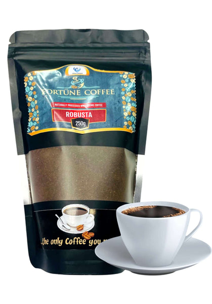 Urban Afrique Fortune Coffee. Robusta coffee powder 250g